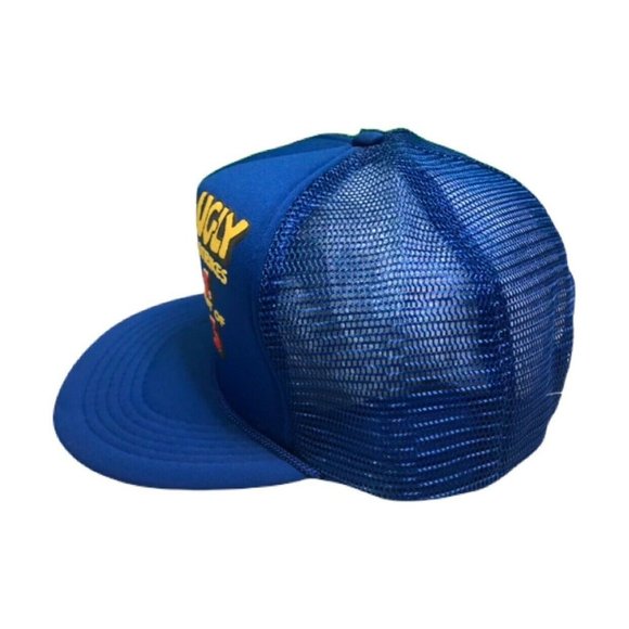 Unbranded | Accessories | Vtg Blue Mesh Truck Hat Deadstock 8s | Poshmark